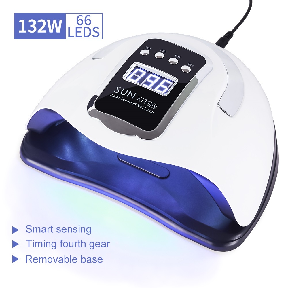 Timotras Upgrade Sun X11 Max-UV Nail Lamp LED nail light Quick dryer ...