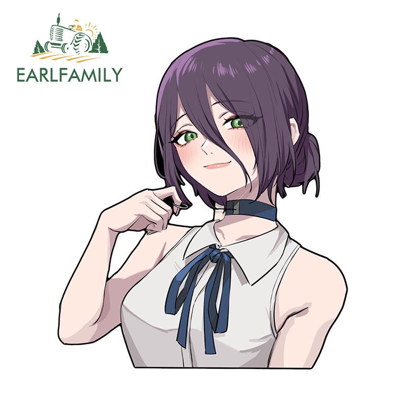 EARLFAMILY 13cm x 12.1cm for Reze Personality Car Stickers Surfboard ...