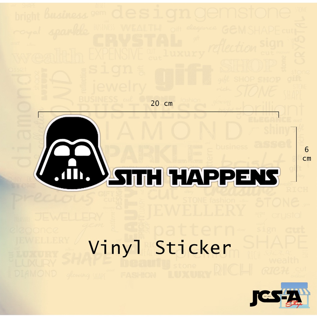 JCS_ Starwars Meme Vinyl Car Sticker | Shopee Philippines