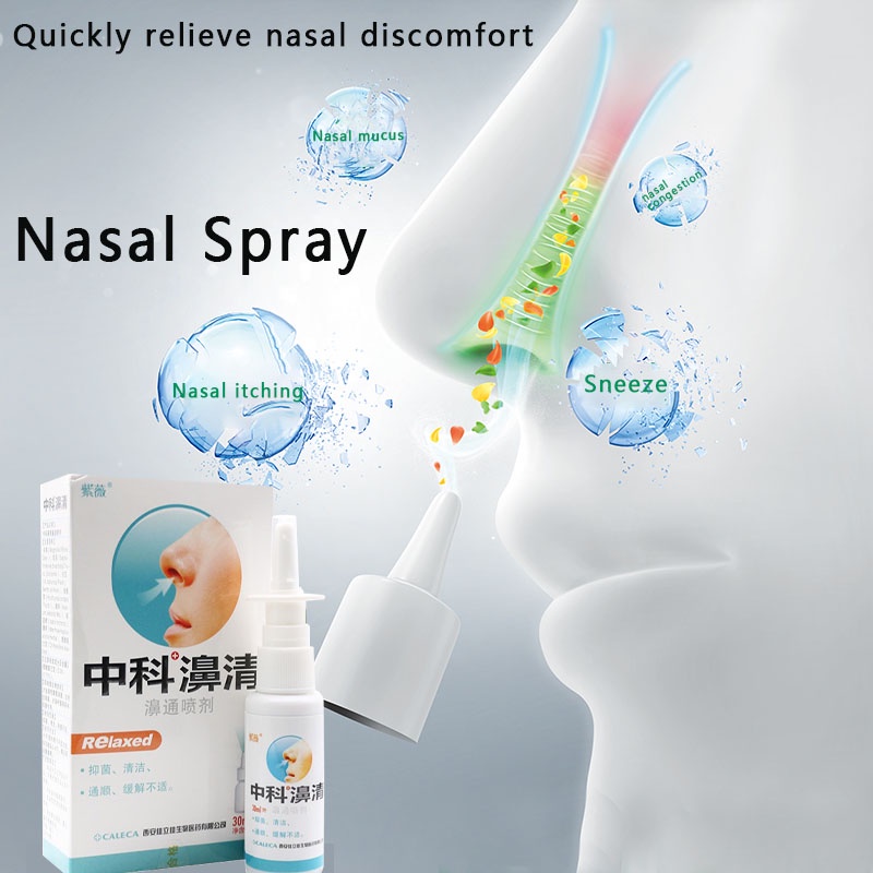 Nasal Spray Chronic Rhinitis Sinusitis Original Herb Chinese Medicine ...