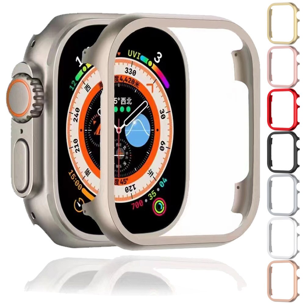 iWatch Ultra Case metal frame for A p p l e Watch Series 10 9 8 7 ...