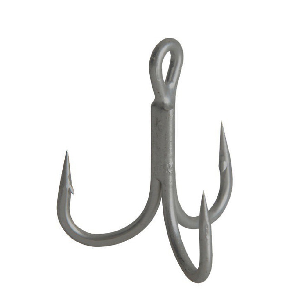 Creekmoon Fishing Treble Hooks 6X Strong Carbon Steel Classic Round ...