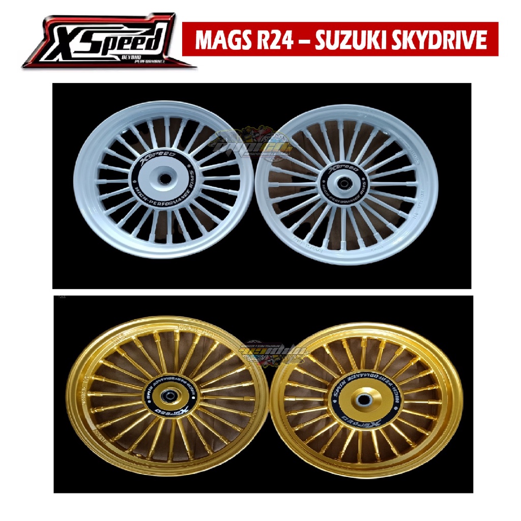 MAGS WHEEL - SUZUKI SKYDRIVE - R24 XSPEED | Shopee Philippines