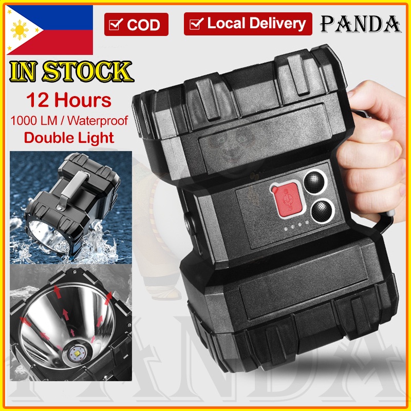 Premier Original Rechargeable Flashlight Camping Flashlight LED ...