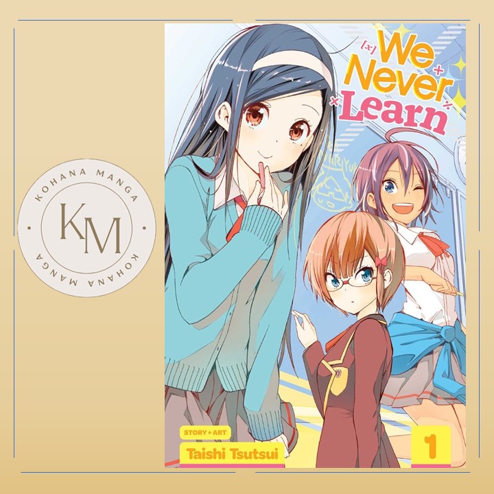 We Never Learn Manga Vol 1-3 (English) | Shopee Philippines