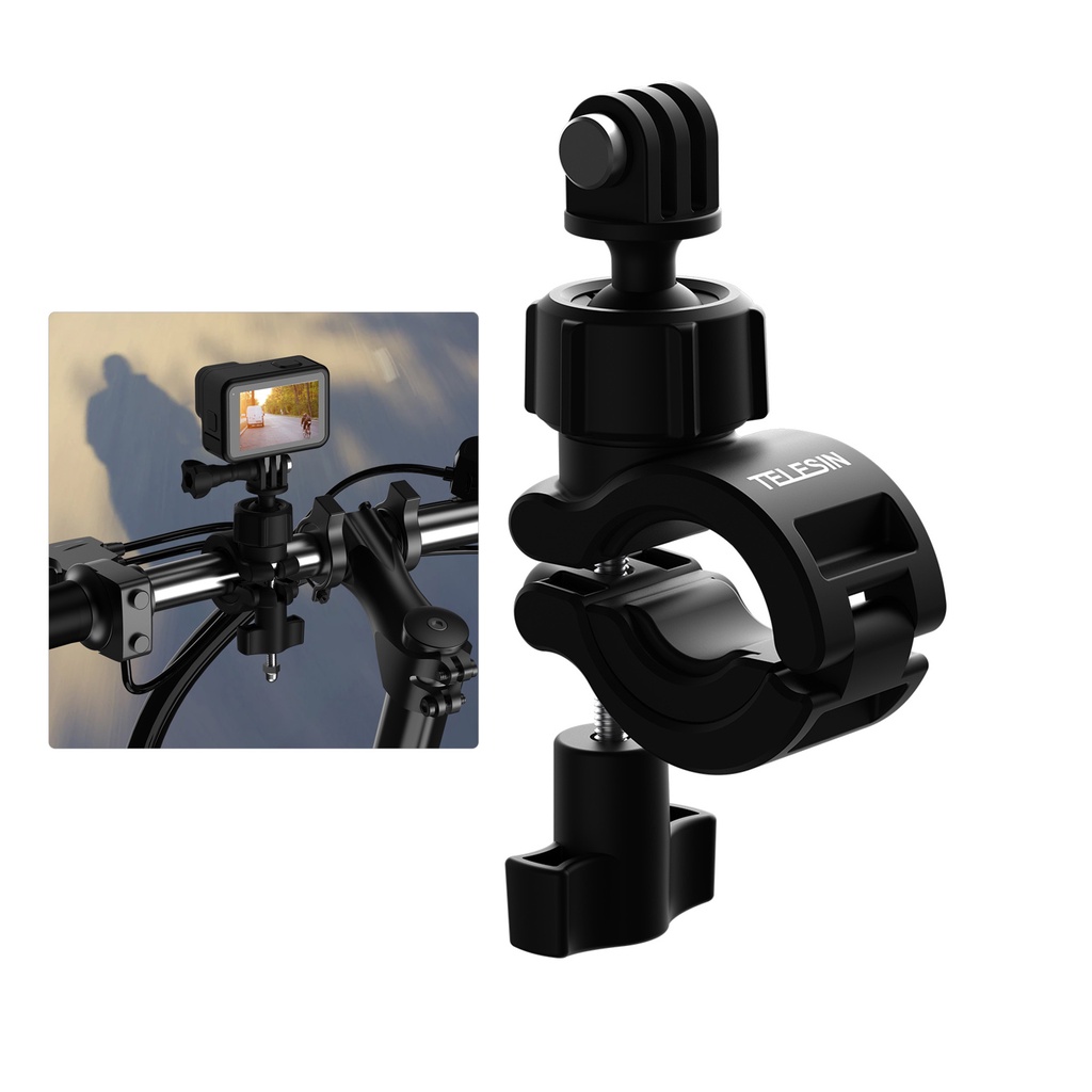 Telesin DJ-HBM-001 Camera Bike Mount Motorcycle Bike Mount Bicycle ...