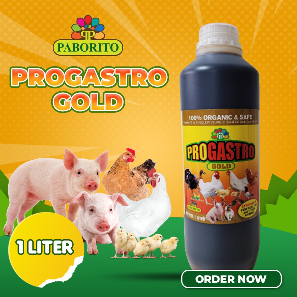 ProGastro Gold | Poultry & Swine Probiotics | Best for Broilers, Turkeys and Swine | 1L | Shopee ...