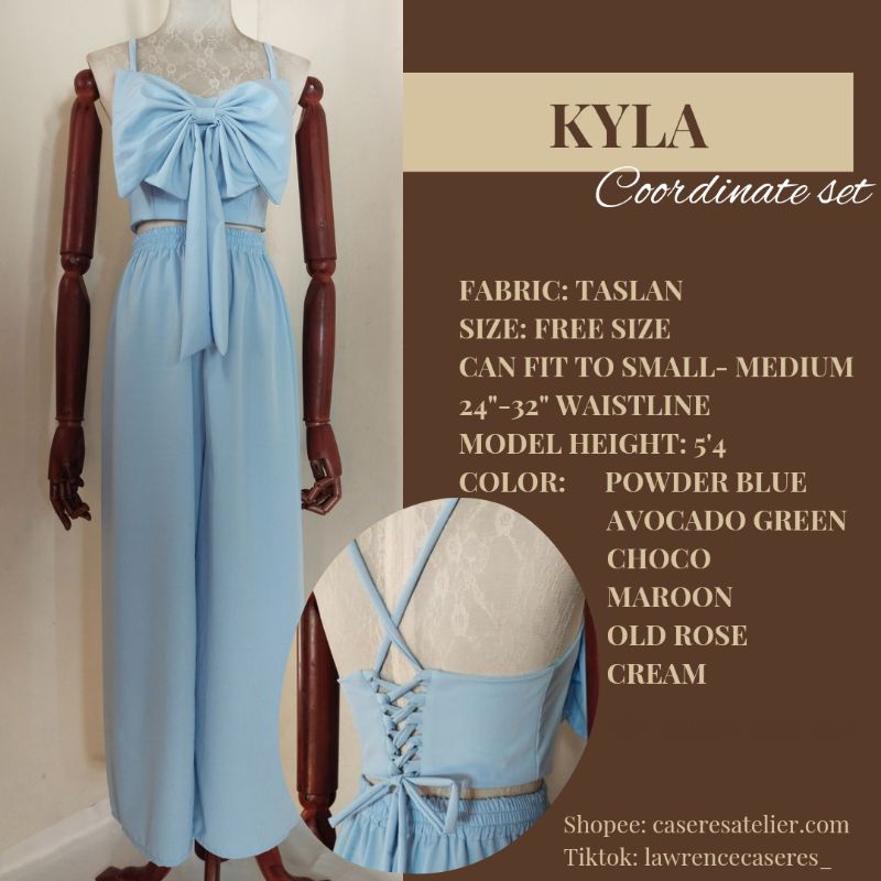 KYLA COORDINATE SET by LcClothing | Shopee Philippines