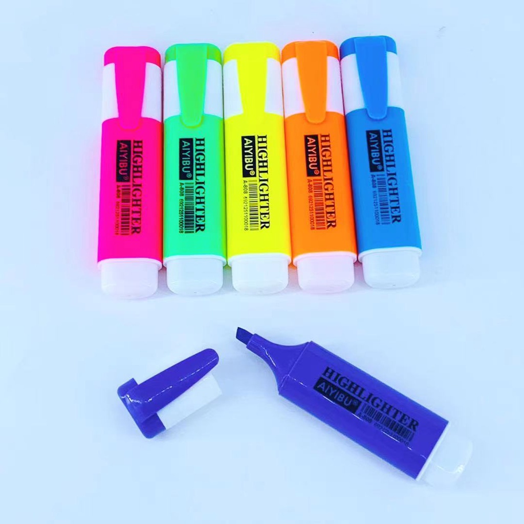 6pcs&4pcs/pakc 808-6 808-4 HIGHLIGHTERS school supplies thick ...