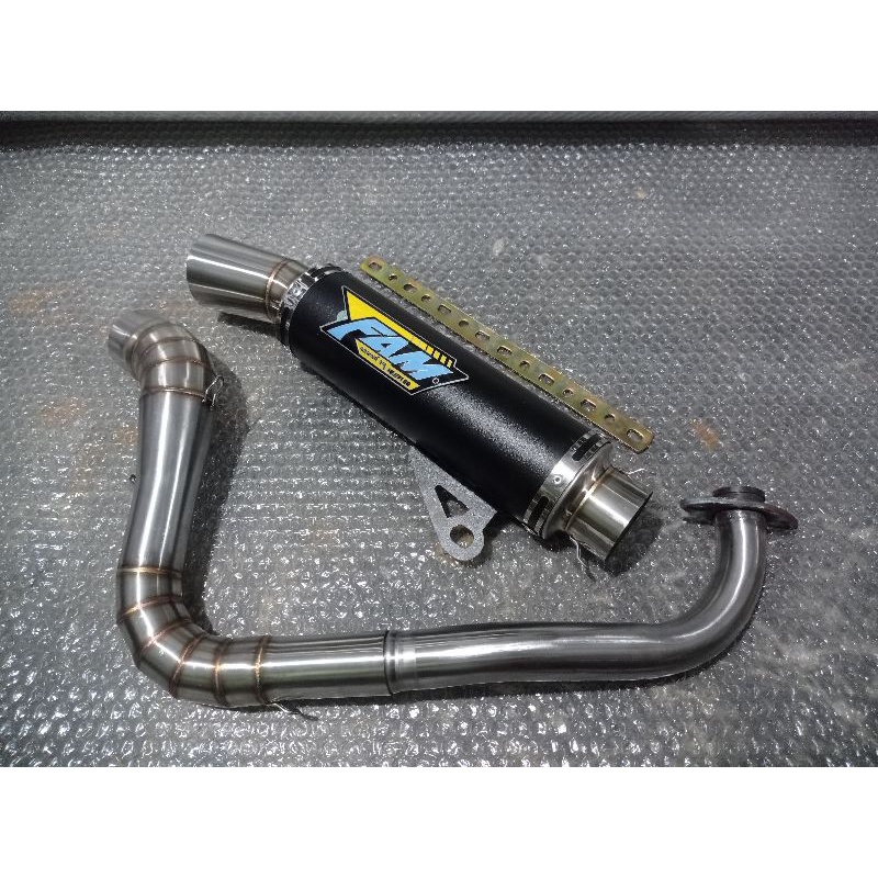Exhaust Inlet 50 Funnel Fam black series Cobra Pipe 32mm Mio Click ...