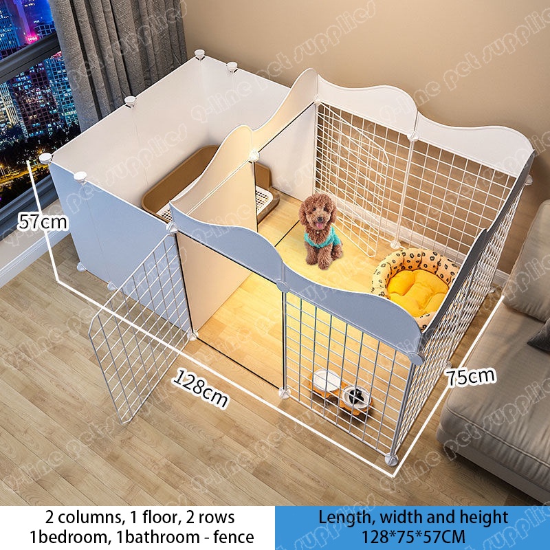 Pet Dog Fence Household House Kennel Indoor Small Teddy Isolation Door ...