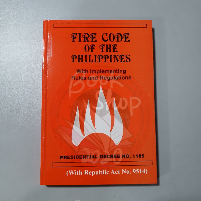 Fire Code of the Philippine | Shopee Philippines