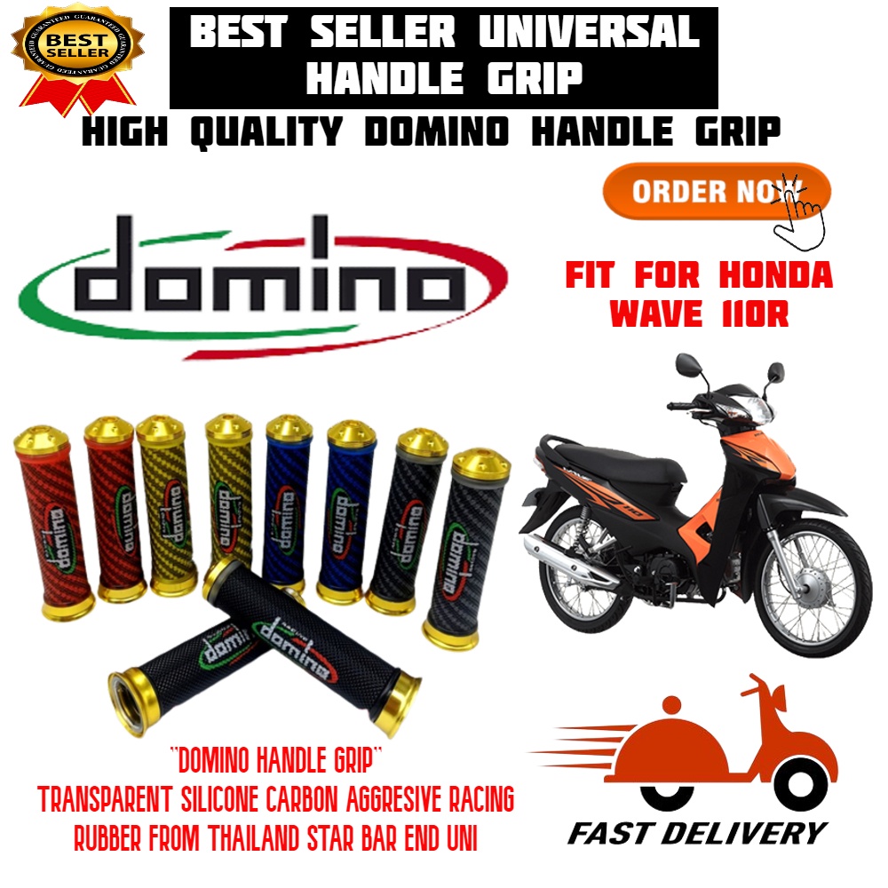 TP Handle Grip For HONDA WAVE 110R | Domino Handle Grip Transparent ...