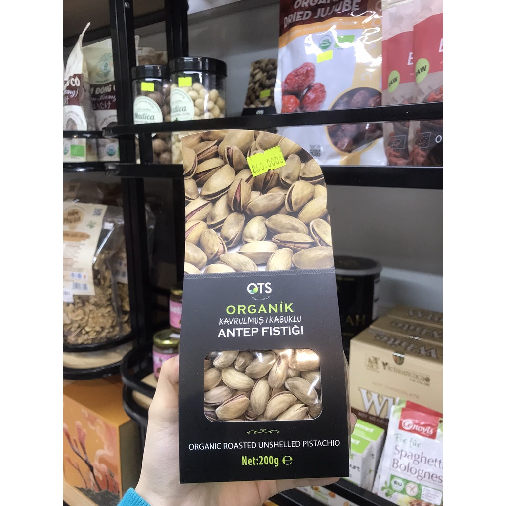 Ots ORGANIK ORGANIC Pistachios 200G (PACK) | Shopee Philippines