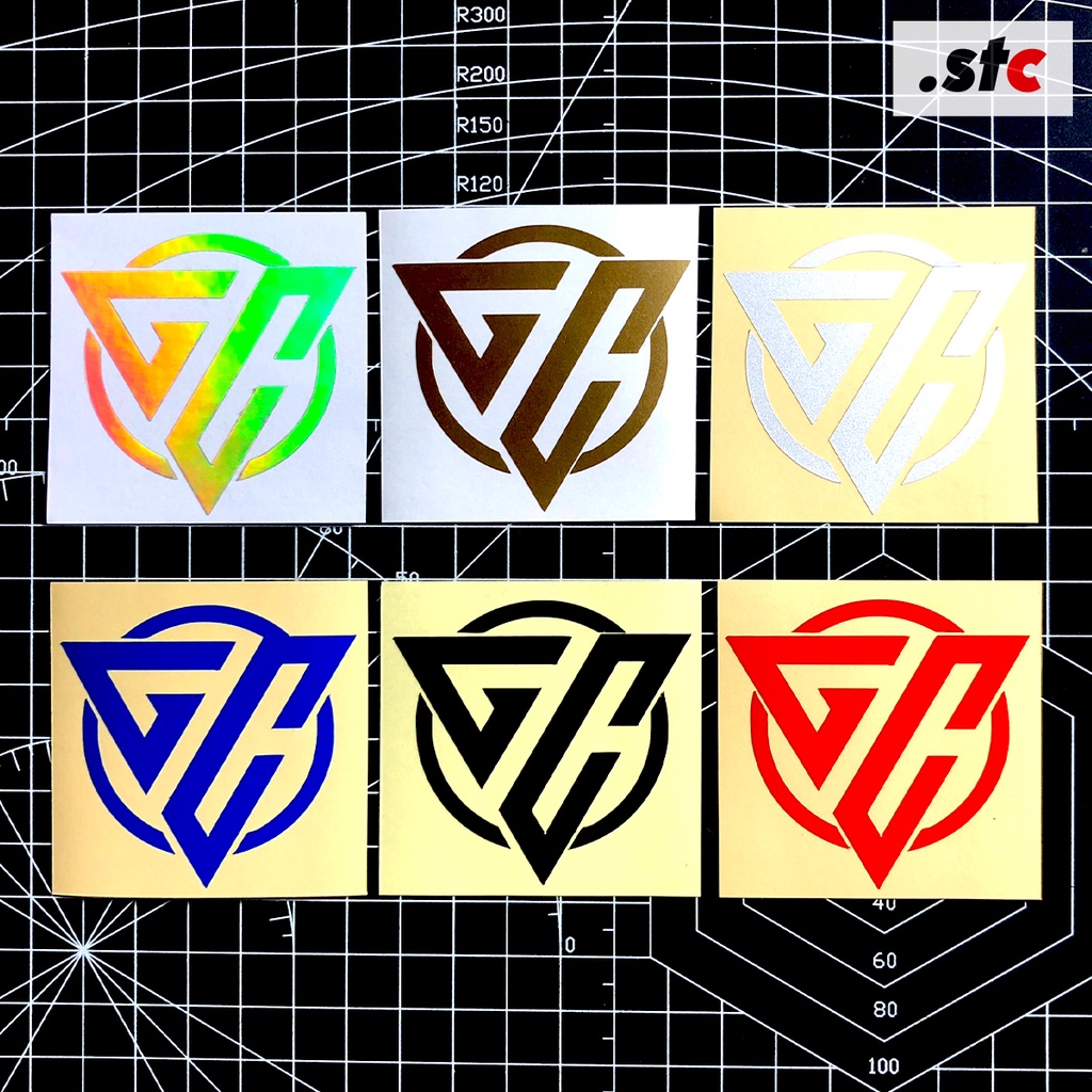 Sticker GC cutting Logo GC Motor Hits Sticker Motorcycle Sticker Vario ...