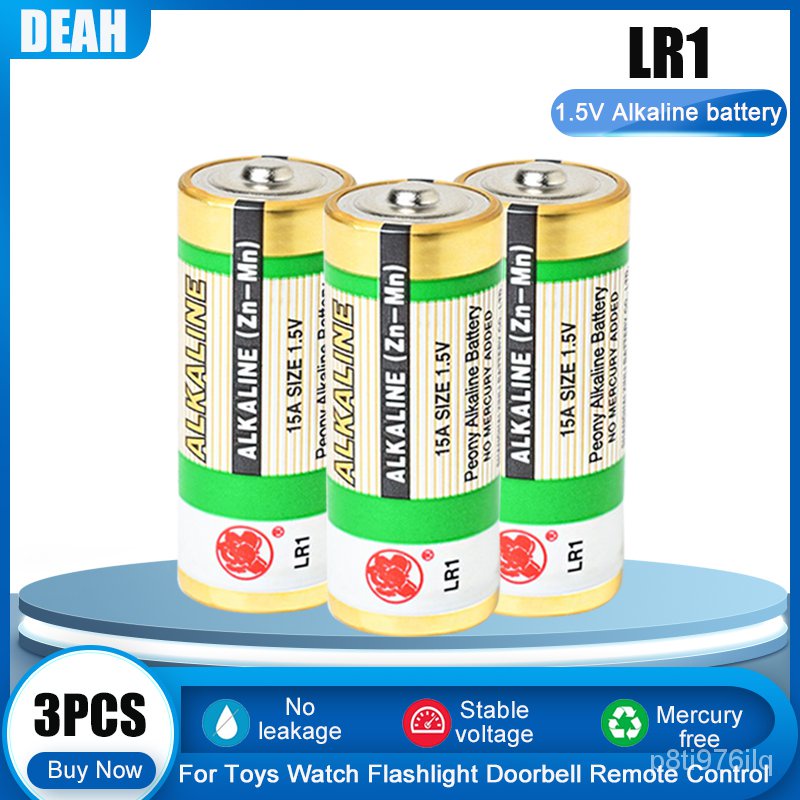 2-10PCS LR1 AM5 E90 AM5 MN9100 N Size 1.5V Alkaline Battery For ...
