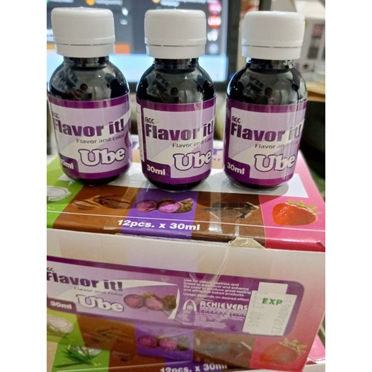 Ube Flavor and Color 30 ml ACC Flavor It 1pc. | Shopee Philippines