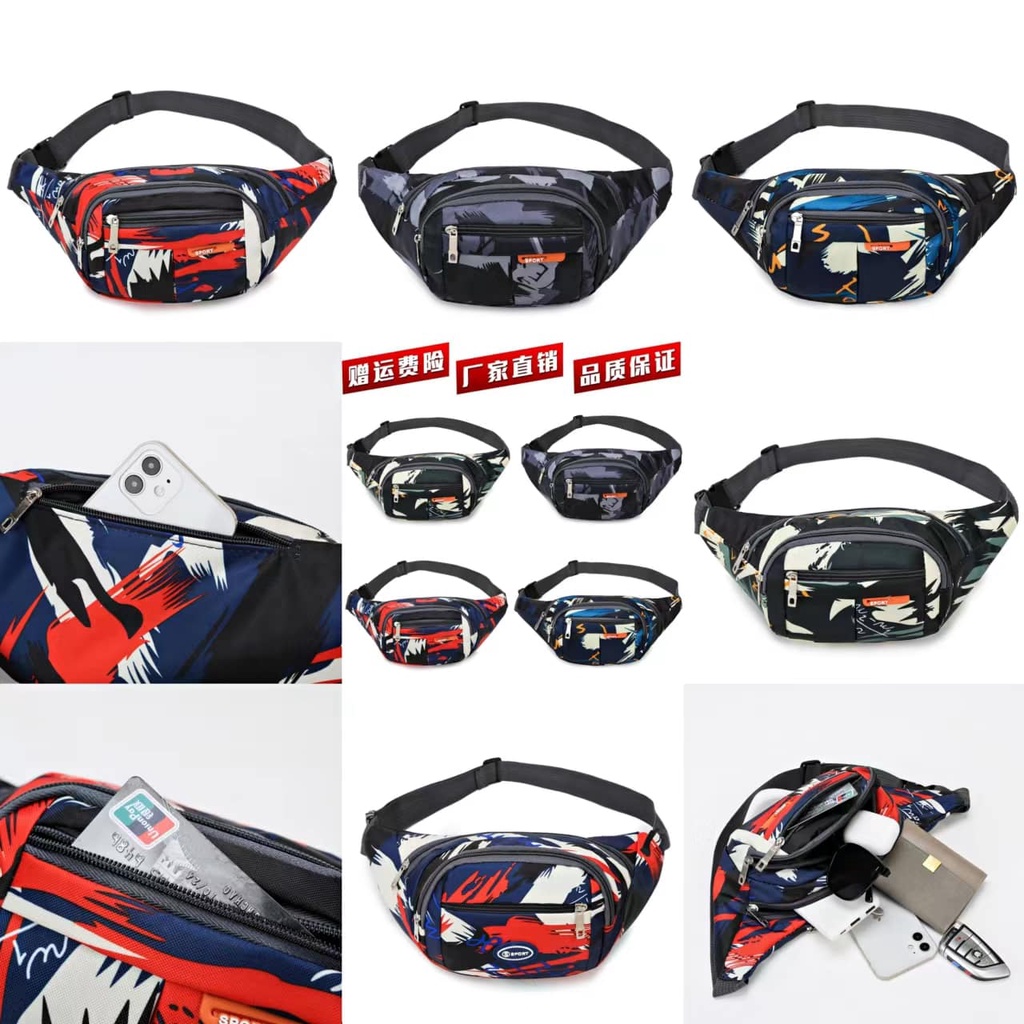 Korean Unisex Tend Fashion Belt&Side Body Bag Shoulder Chest Bags For ...