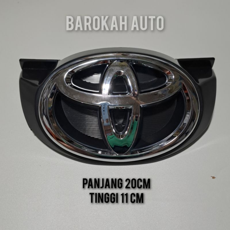 Toyota bracket logo emblem for innova 2008 2009 2010 2011 grill ...