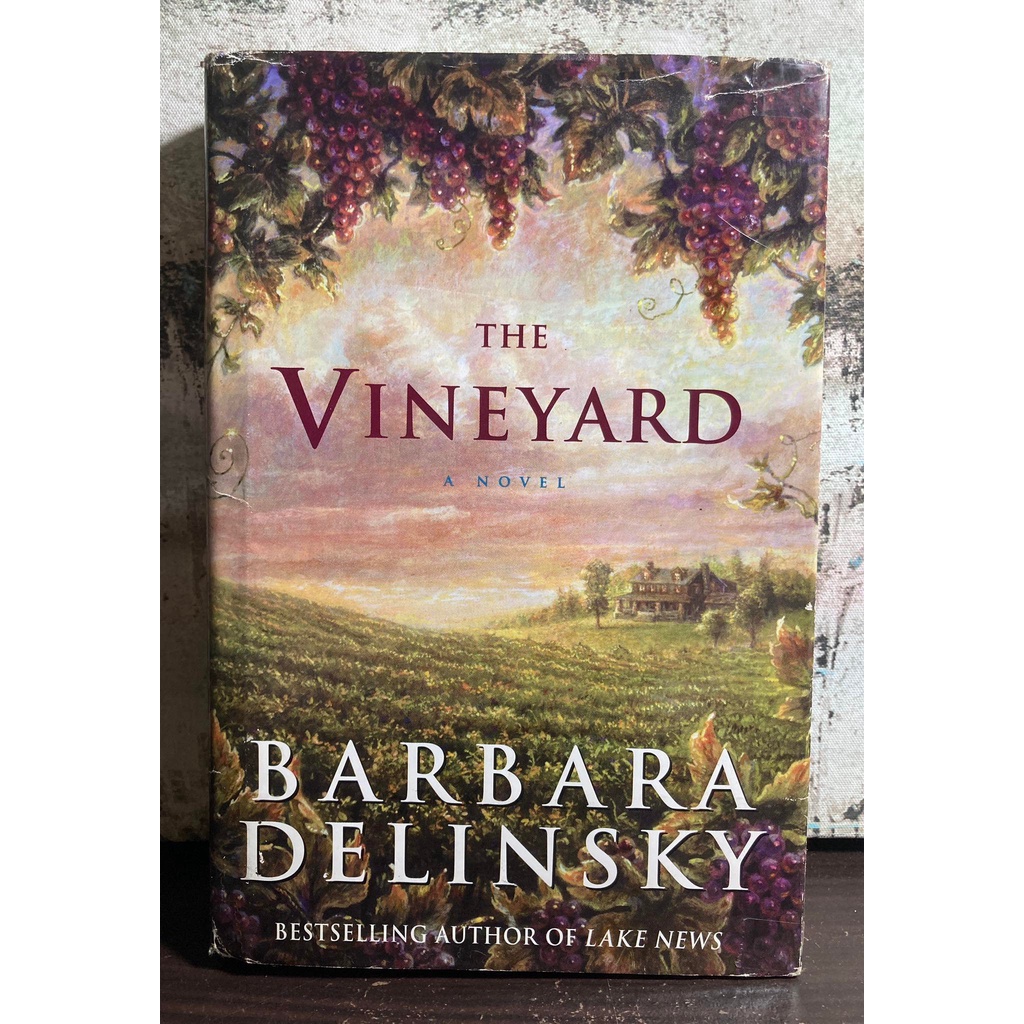 2000 THE VINEYARD Novel Book by BARBARA DELINSKY | Shopee Philippines