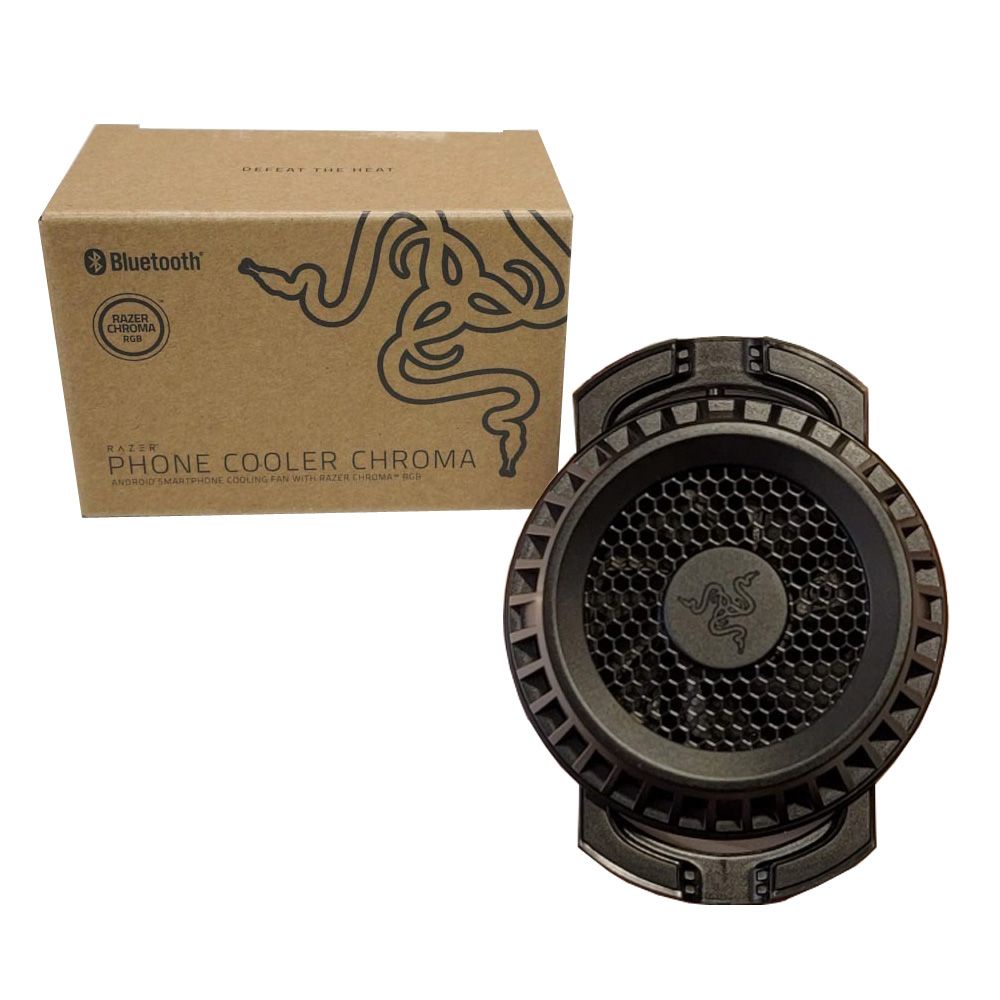 Razer Phone Cooler Chroma (Universal Clamp) Android Smartphone Cooling ...