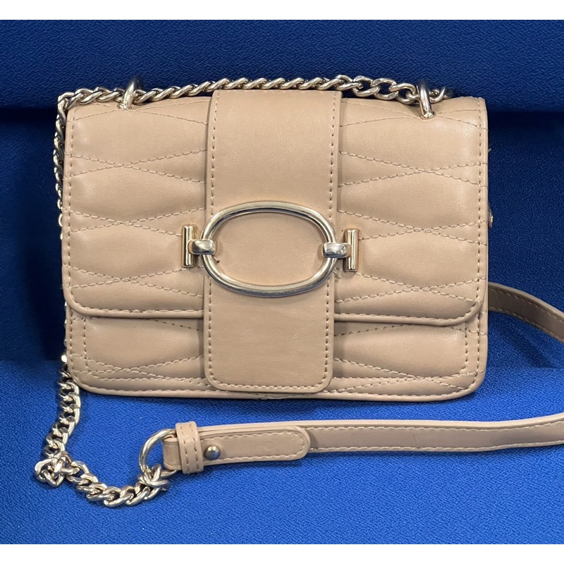 Dusto Fashion Shoulder Bag Second Hand Flesh Color | Shopee Philippines