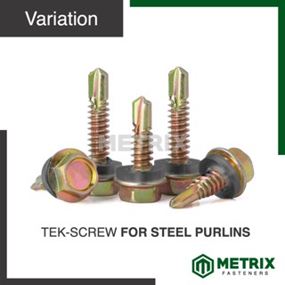 10-50pc Tek Screw for Purlins / Tex Screw for Roofing ( For Steel ...
