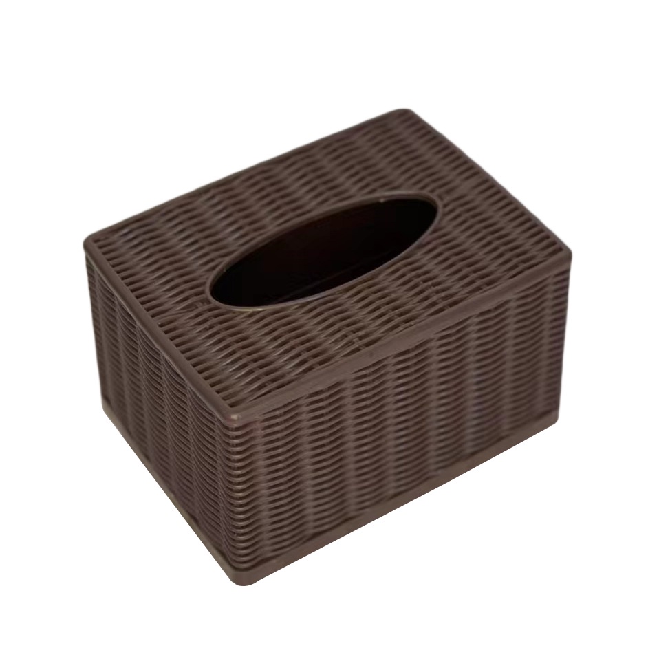 Hotel Home Tissue Holder Household Rattan Tissue Box Creative Plastic ...