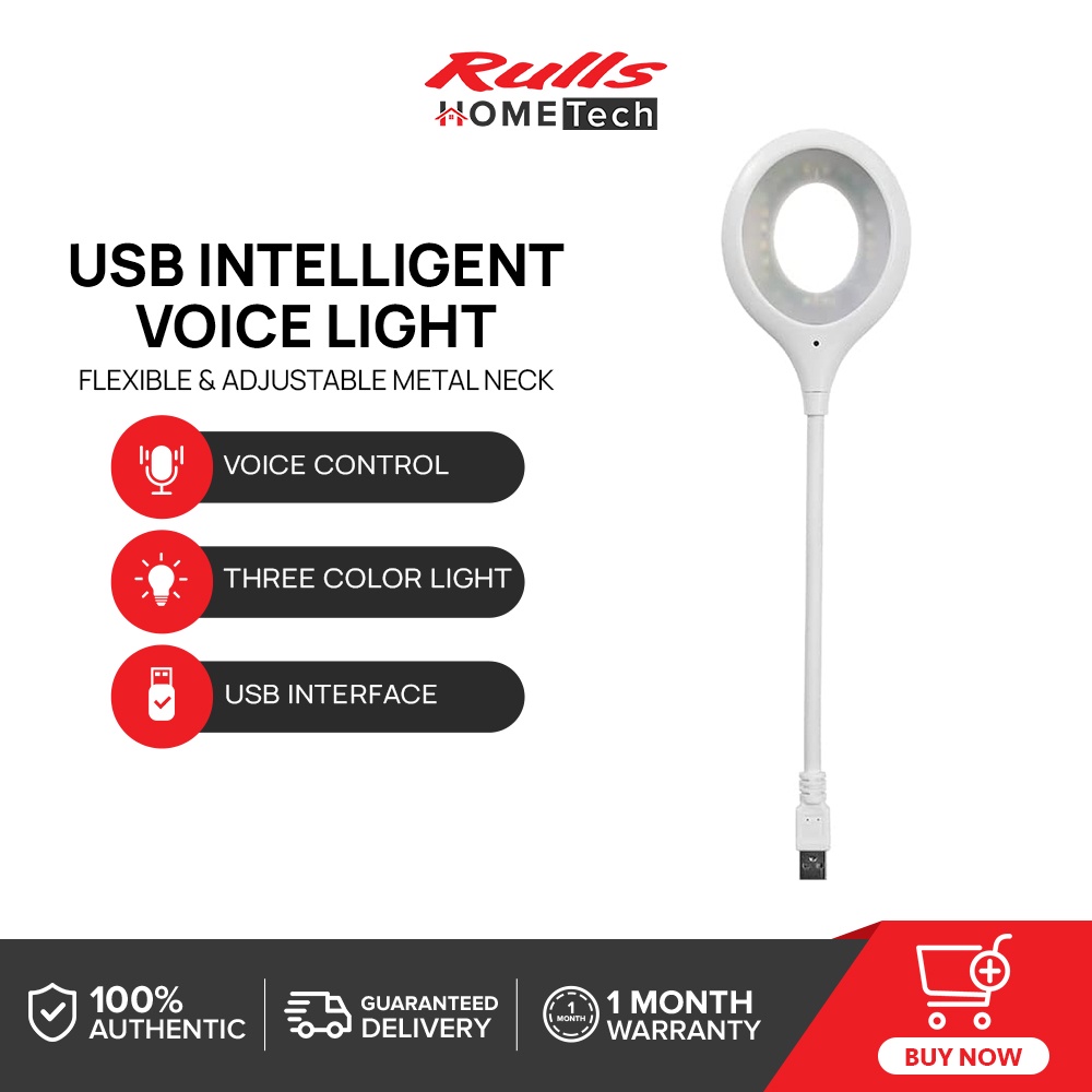 USB Intelligent Voice Light | Three color light | Voice Control | No ...