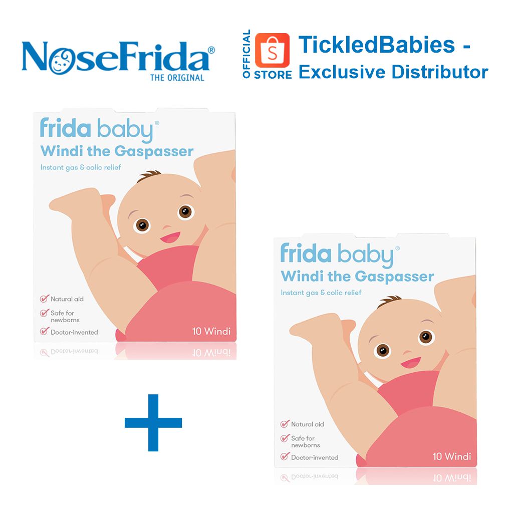Nosefrida Windi Gas and Colic Reliever for Babies [10 pcs] - 2 Pack ...
