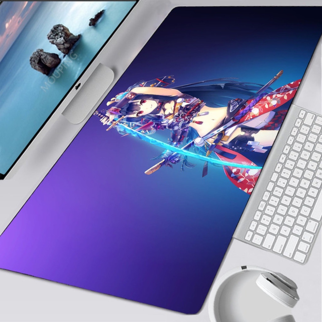 Blade of Demon Destruction Anime Girl Japan Katana Play Mat Xxl Mouse ...