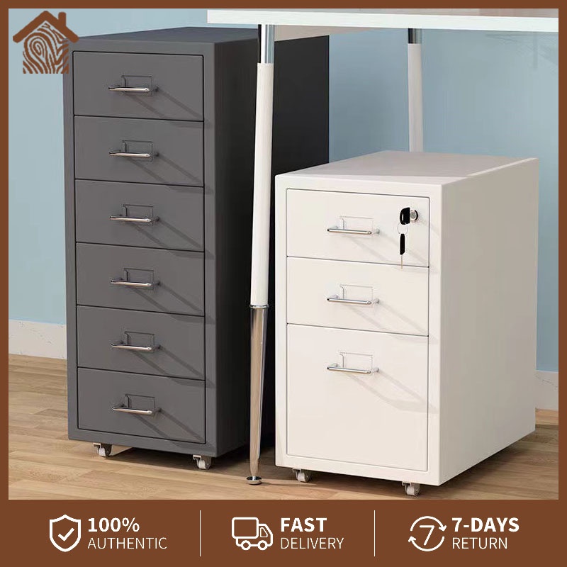 Office File Drawer Cabinet With Lock Metal Drawer Organizer Home ...