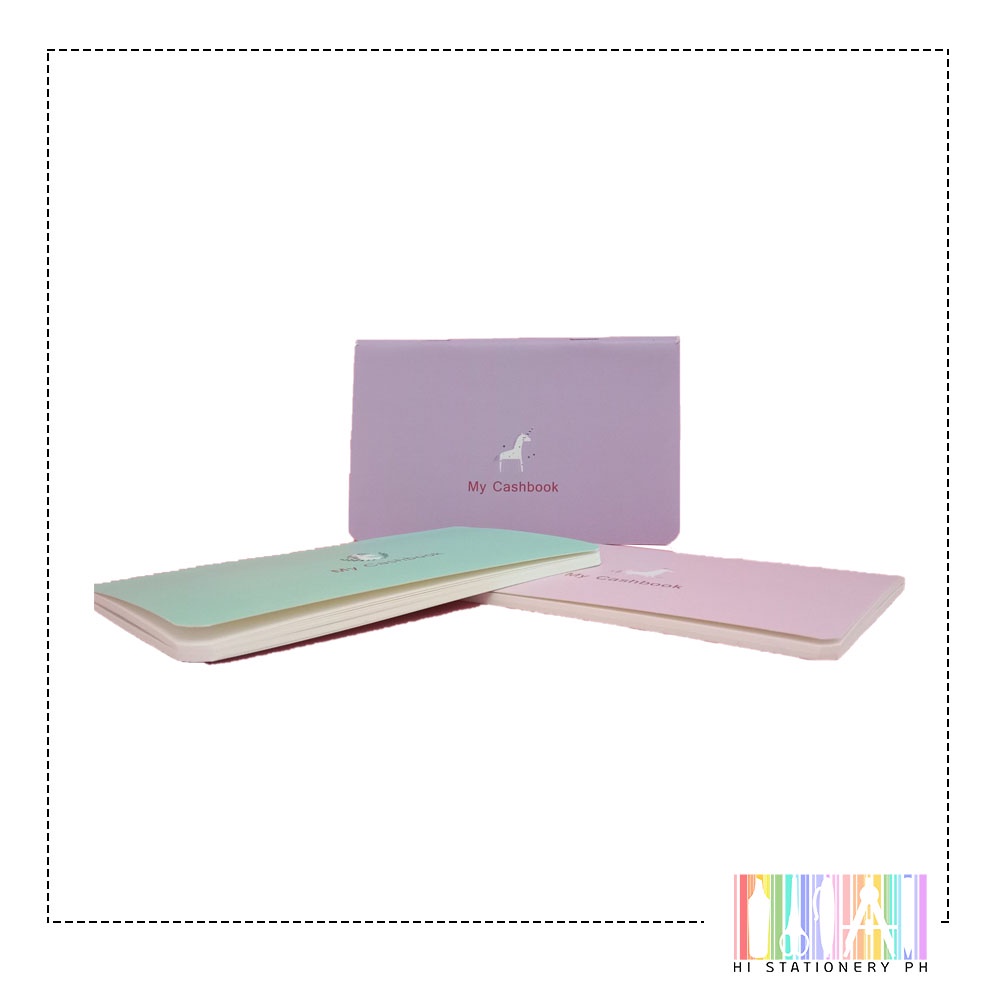 Unicorn Cash notebook Tracker (Bank Passbook）4 Color | Shopee Philippines