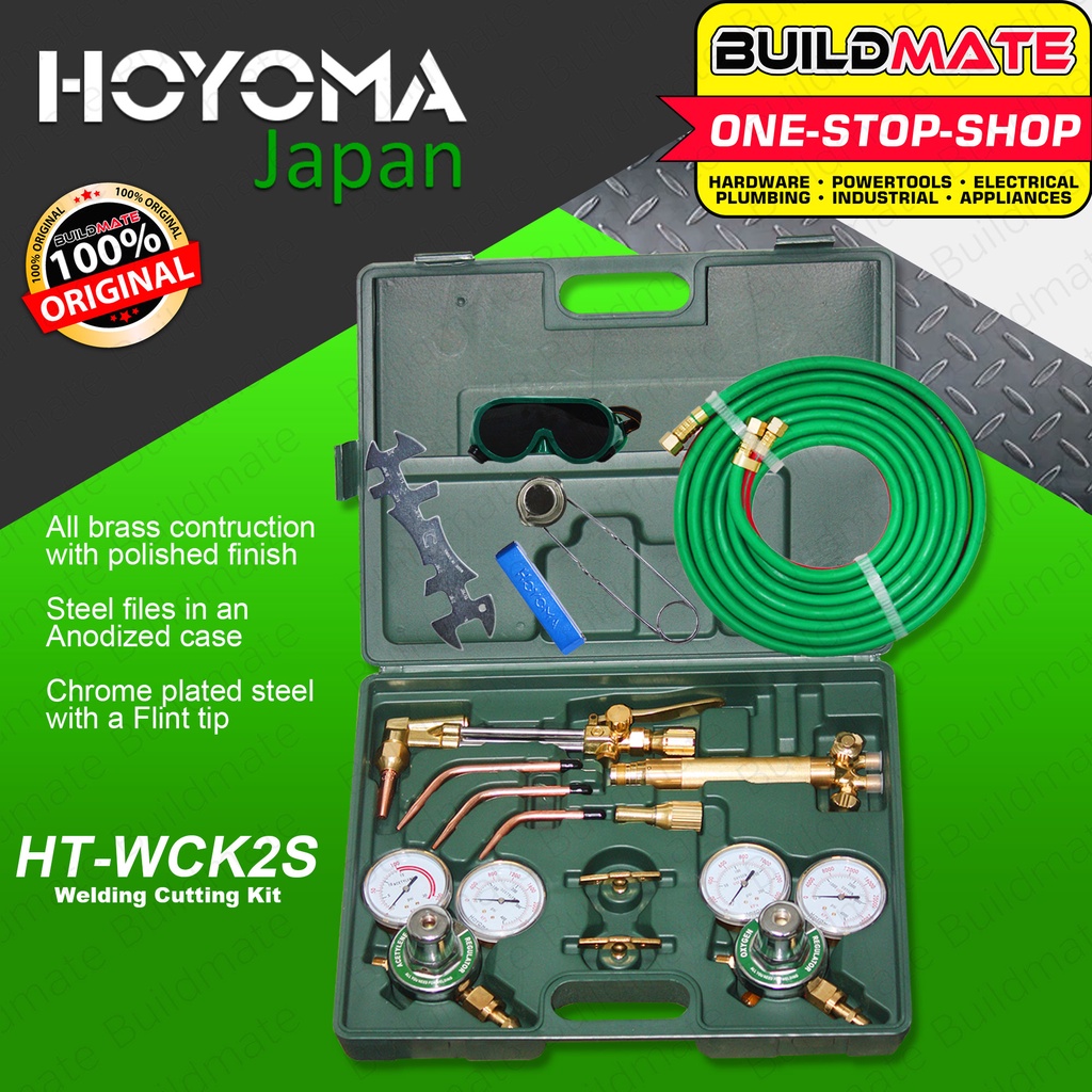 HOYOMA JAPAN Welding Cutting Outfit Kit Steel Handle Set Portable ...