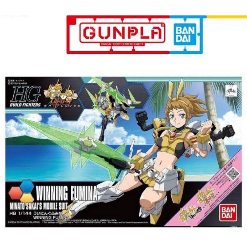 Bandai 1/144 Winning Fumina Minato Sakai's Mobile Suit | Shopee Philippines