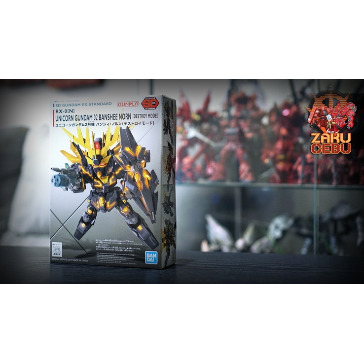 Bandai Super Deformed SD Ex Standard Unicorn Gundam 02 Banshee Norn ...