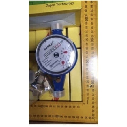 Nankai BRASS 1/2 in Iron Water Meter SNI IMD Miami Iron Water Meter ...