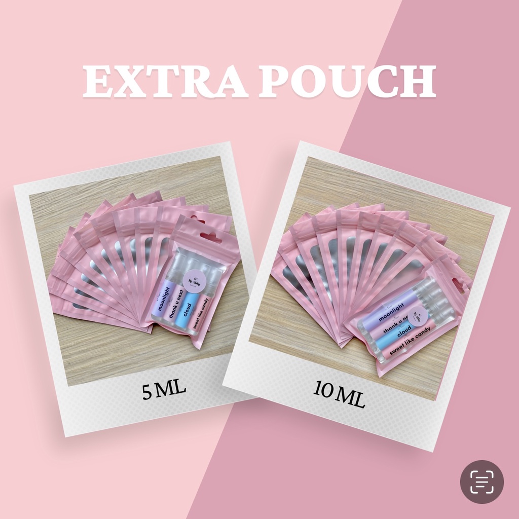 Matte Pink Ziplock/Pouch | Shopee Philippines