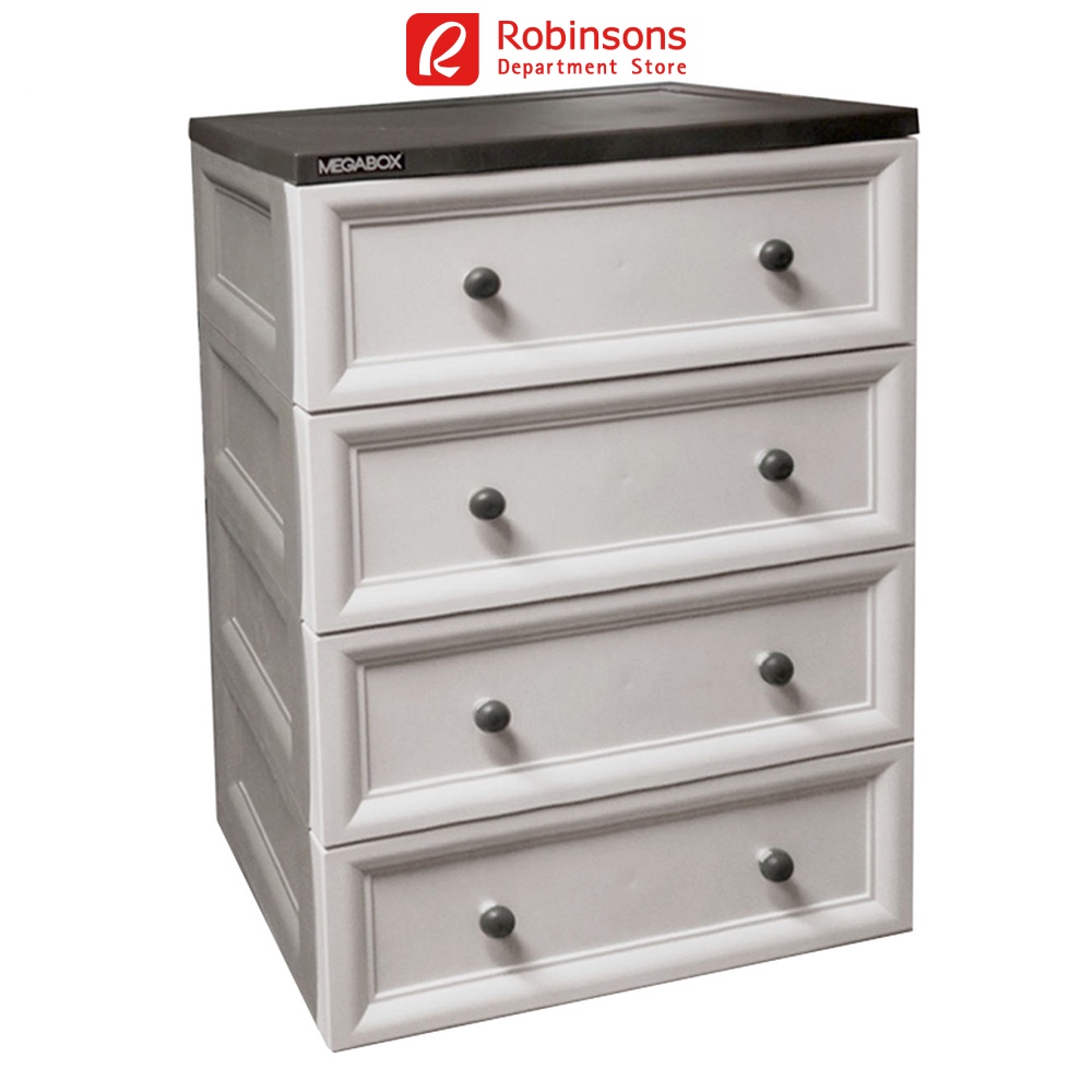 Megabox 4-Layer Drawer (Beige) | Shopee Philippines