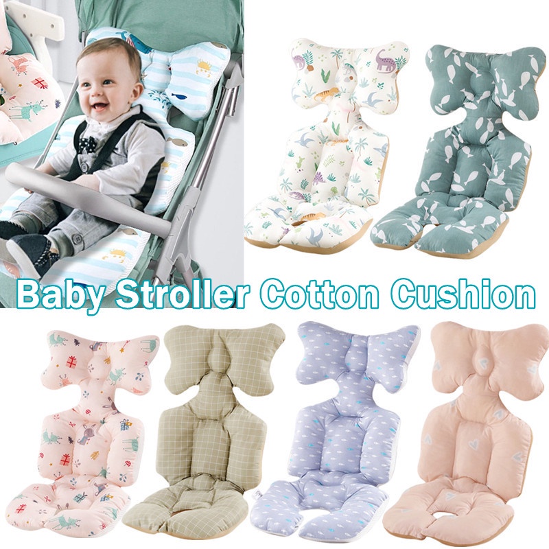 Baby Stroller Pad Thick Cotton Breathable Stroller Car Chair Seat ...