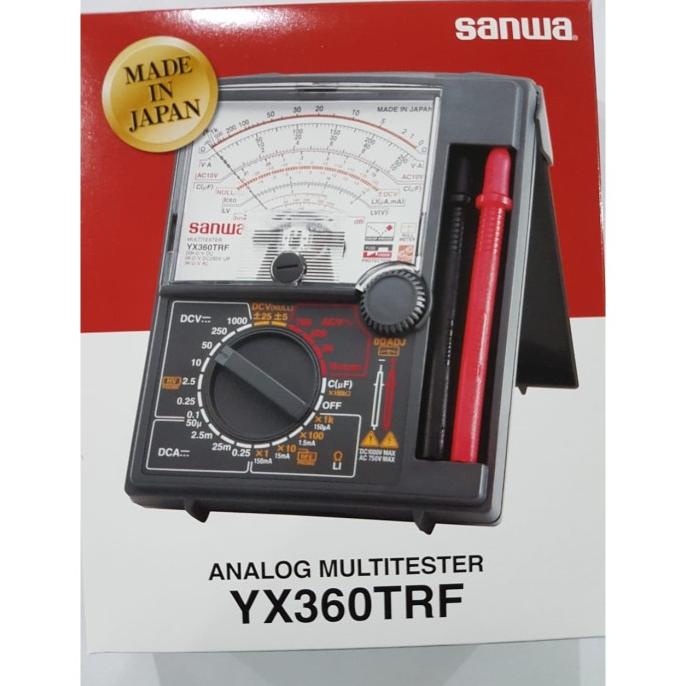 Original Multitester / Analog Multimeter Sanwa YX360TRF | Shopee ...