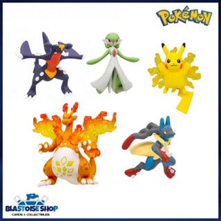Pokemon Netsuke Mascot Side B: Charizard Lucario Garchomp Pikachu ...