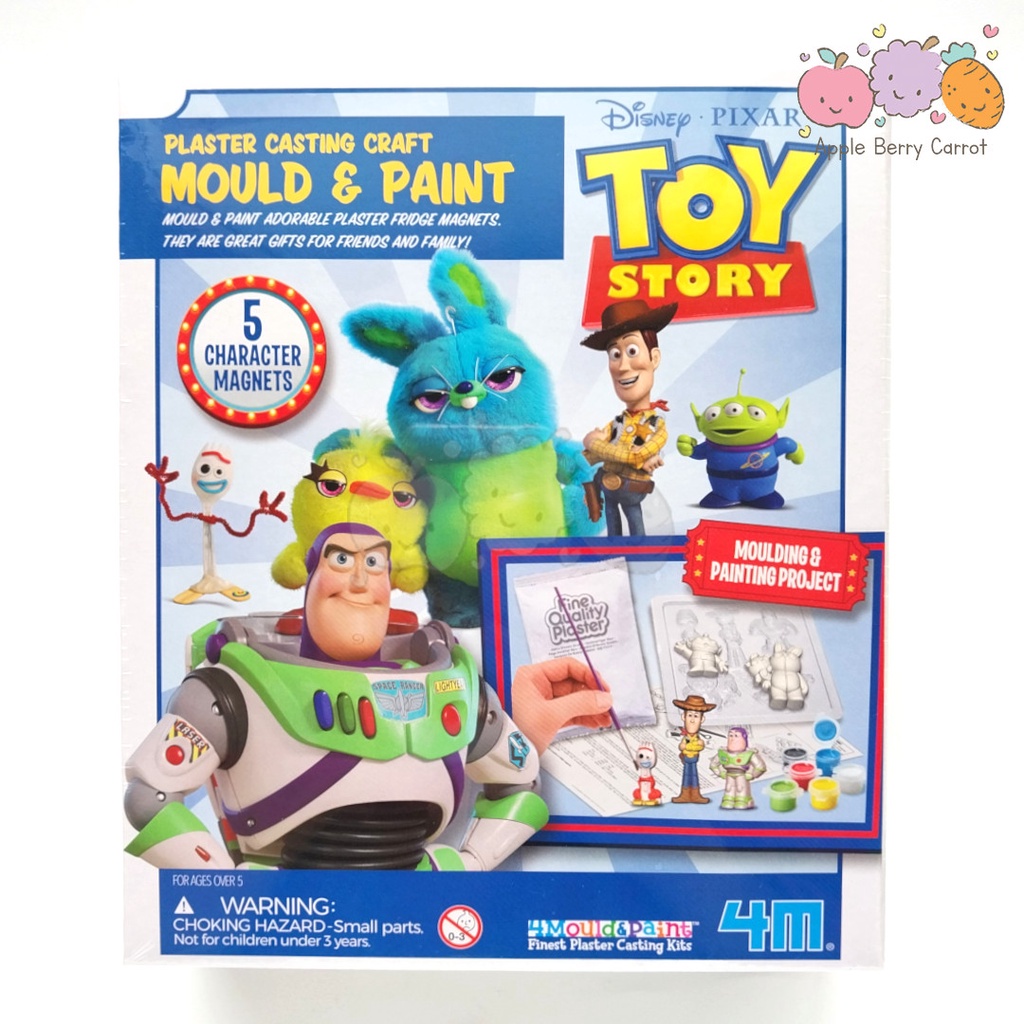 4m Disney Toy Story plaster crafting craft MOULD AND PAINT & buzz | Shopee Philippines