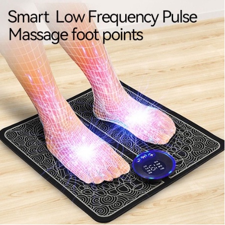 Foot Massager Pad Pes Muscle Electric EMS Health Relax Physiotherapy ...