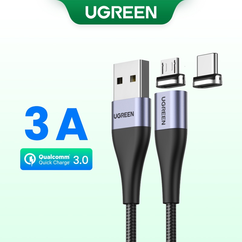 UGREEN 3A Magnetic Micro USB Cable (100cm) | Shopee Philippines