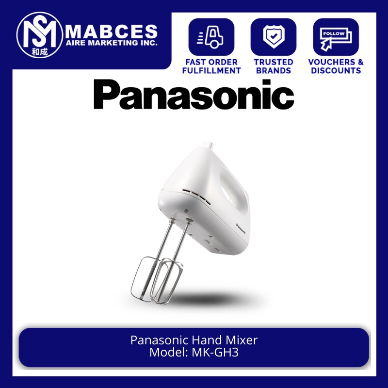 Panasonic Hand Mixer MK-GH3 | Shopee Philippines