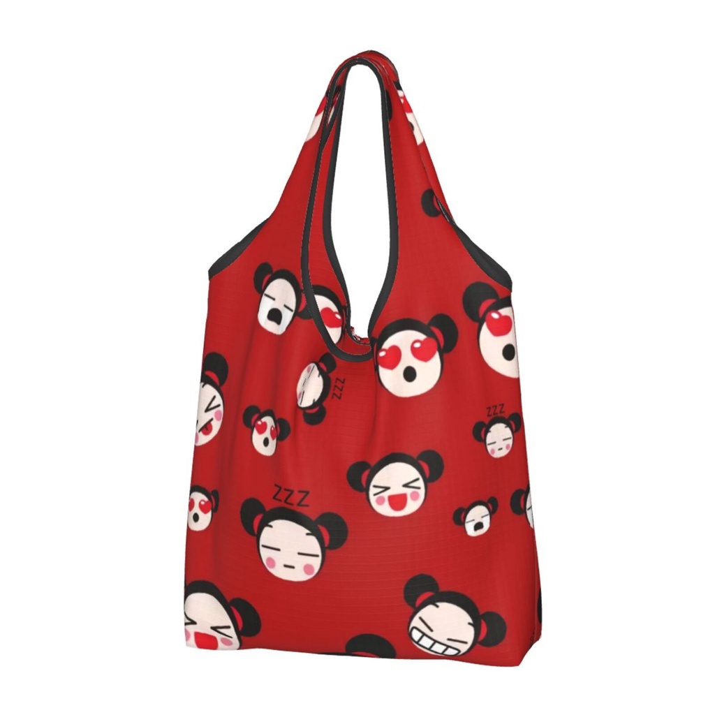 Pucca Shopping Bags Reusable Grocery Tote Bags XLarge 50LBS Ripstop ...