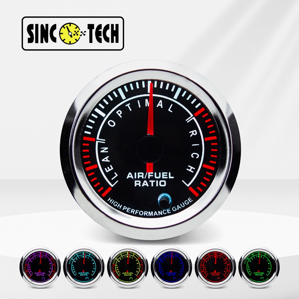 Sinco Tech 5048 Air/Fuel Ratio Gauge 2" Auto Mobile AFR Meter | Shopee Philippines