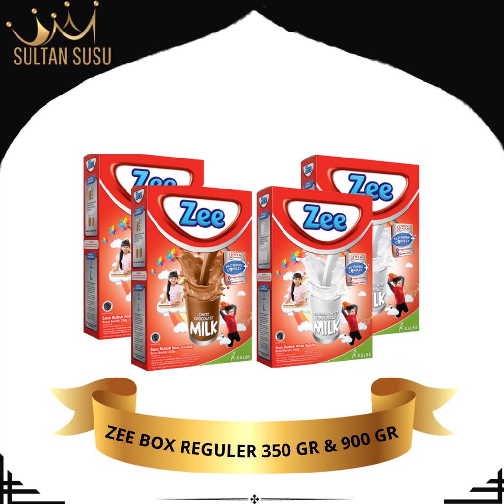 Zee box Regular Milk 350 Grams And 900 Grams/Sultan Of Milk | Shopee ...