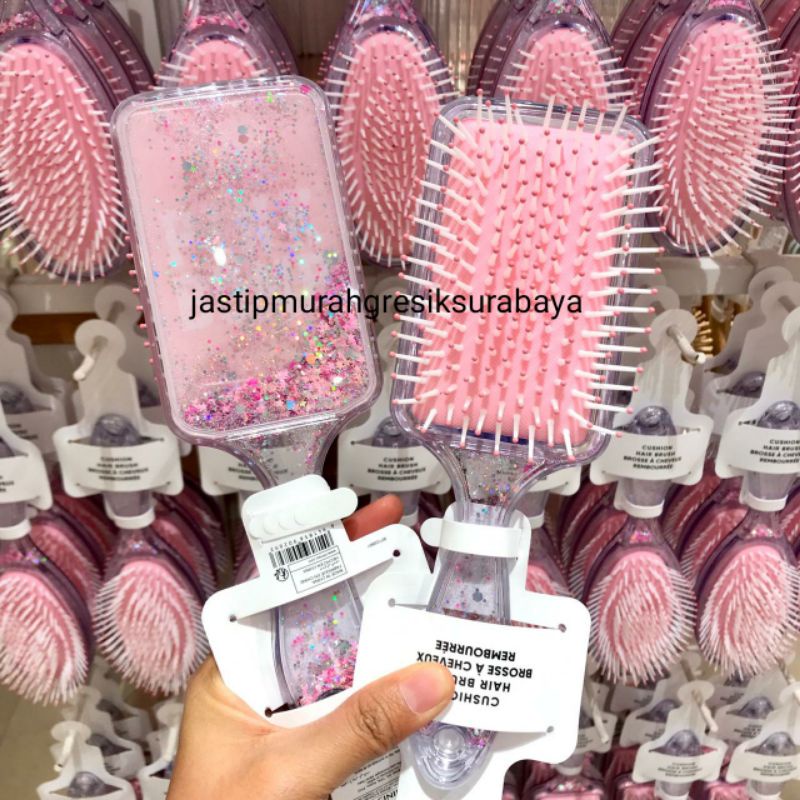 Cushion HAIR BRUSH MINISO Comb MINISO GLITTER Comb MINISO | Shopee ...